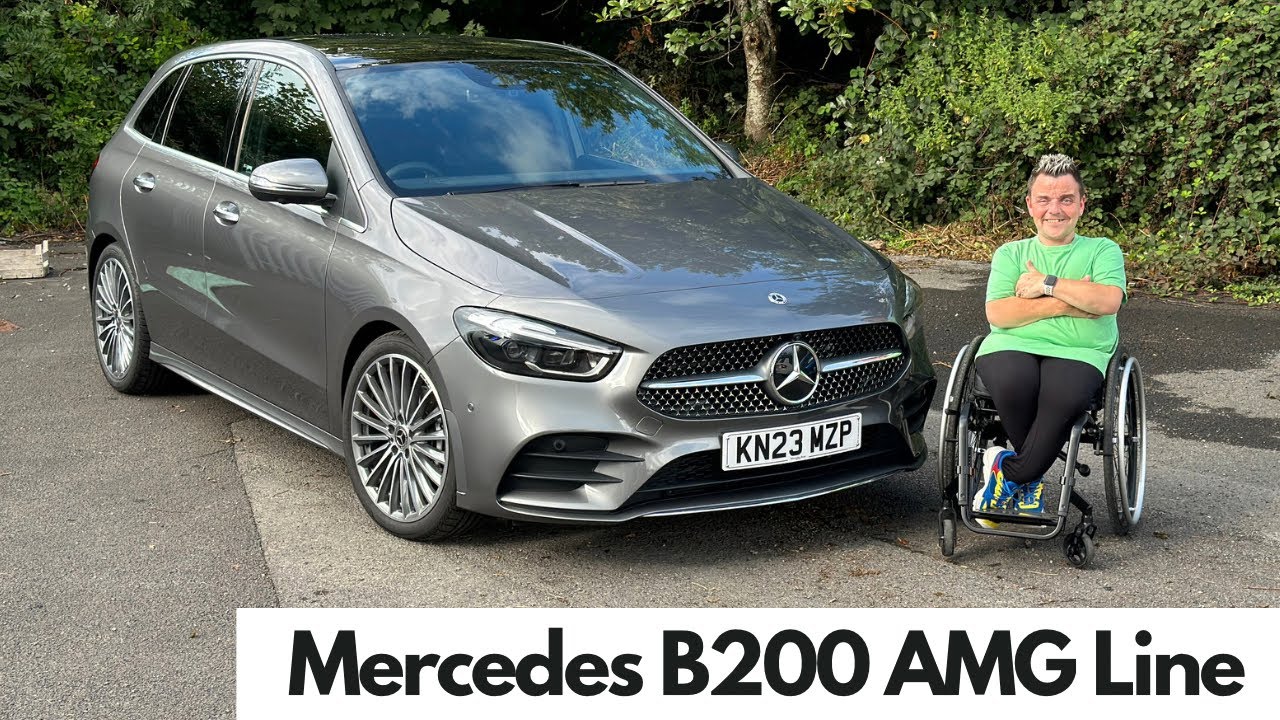 Mercedes B200 AMG Line Review - YouTube