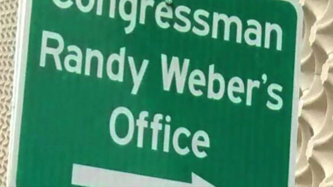 Randy Weber Performance Review Protest - Do Your Job Representative ...