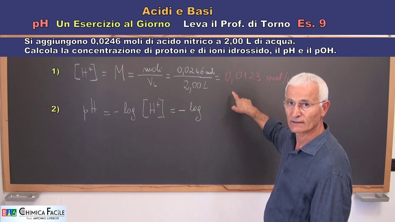 9 Acidi E Basi Ph Un Esercizio Al Giorno Leva Il Prof Di Torno Es