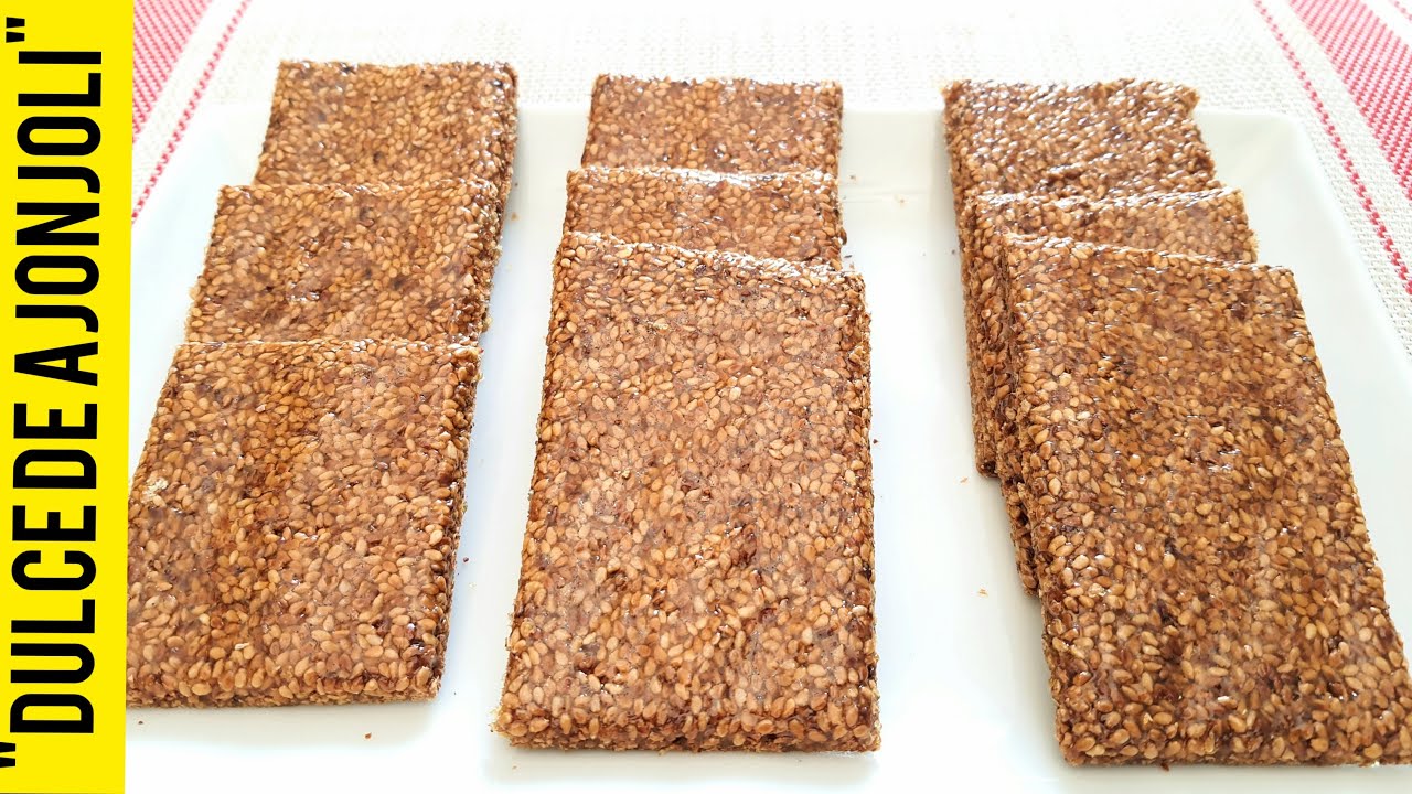 Como hacer dulce de ajonjoli (RECETA FACIL) - YouTube