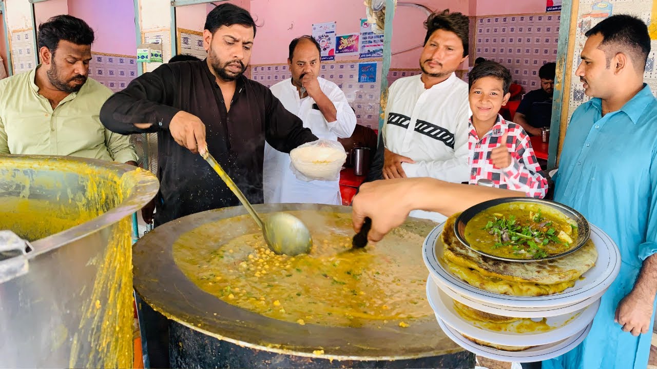 Special Libray Naan or Chany Haleem Mix Fry With Egg Special Recpie ...
