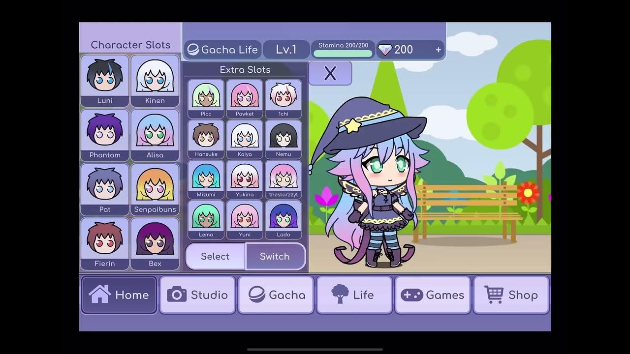 How to save characters on gacha life 2022! - YouTube