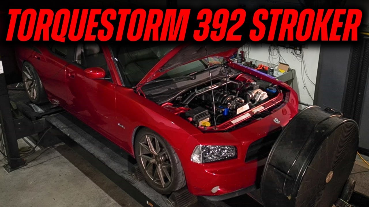 Torqstorm Supercharged Dodge on Dyno at HHPracing - YouTube