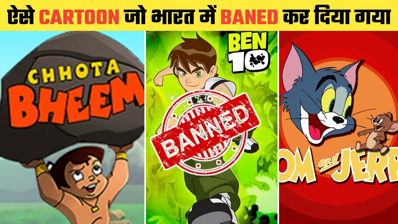 List Of Cartoons Banned In India