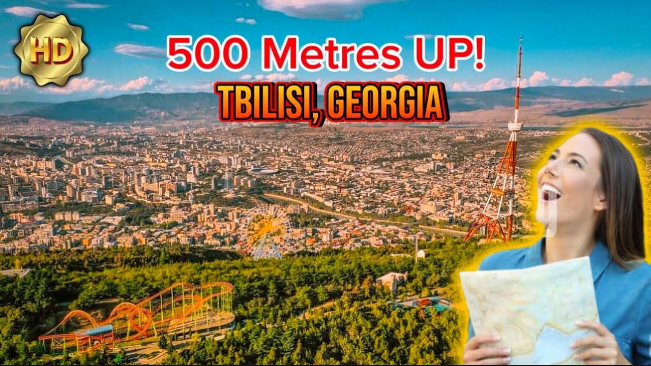 Amusement Park 500 Metres High In Tbilisi, Georgia - YouTube