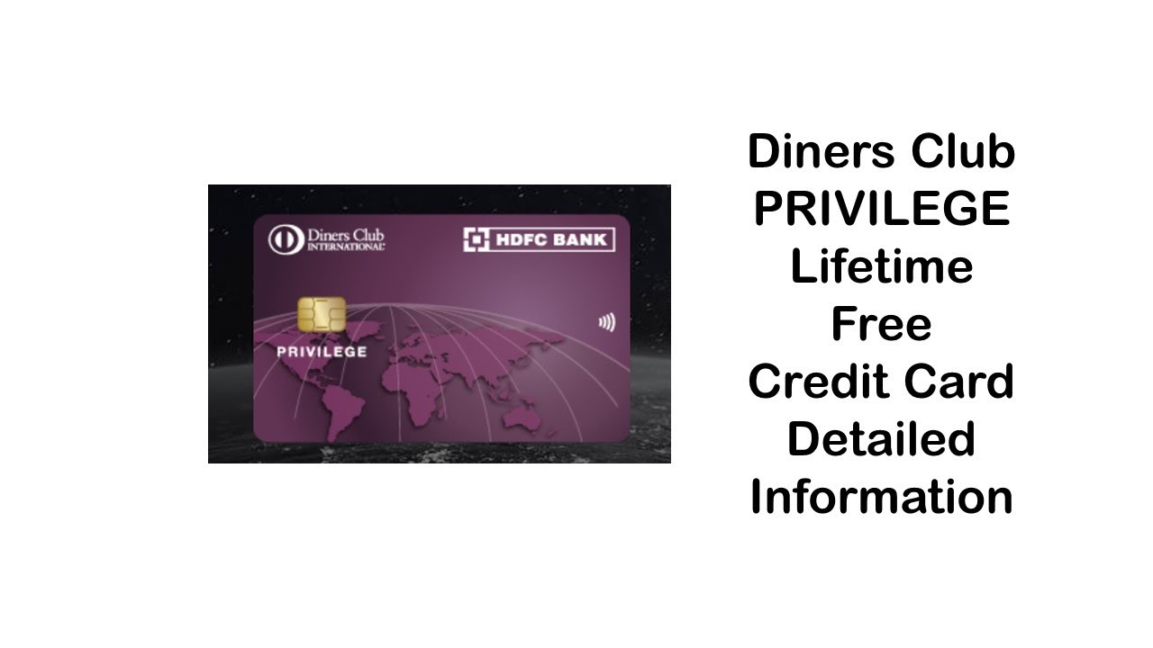 Diners Club PRIVILEGE Lifetime Free Credit Card Benefits diners-club-privilege-lifetime-free-credit-card-benefits