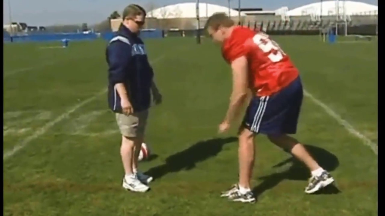 Punt Rush Foot Down | Punt Return Drills - YouTube