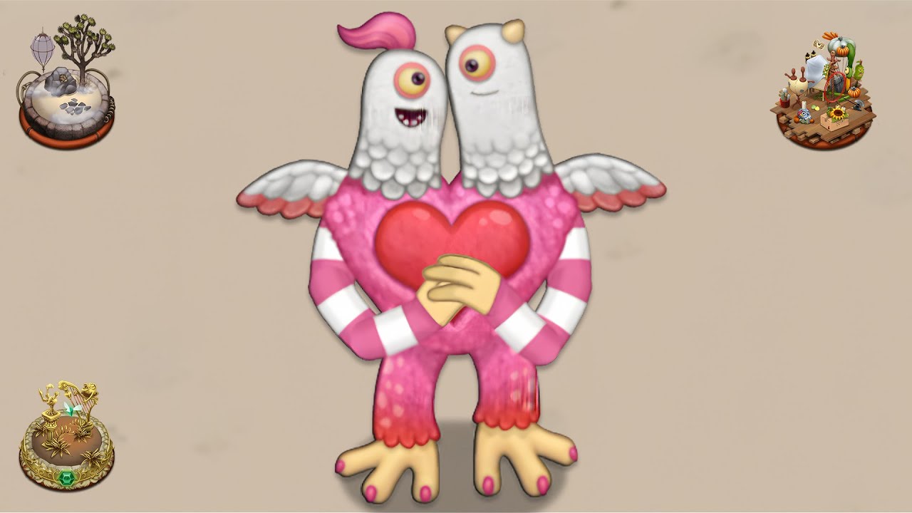 Schmoochle - All Monster Sounds & Animations (My Singing Monsters)