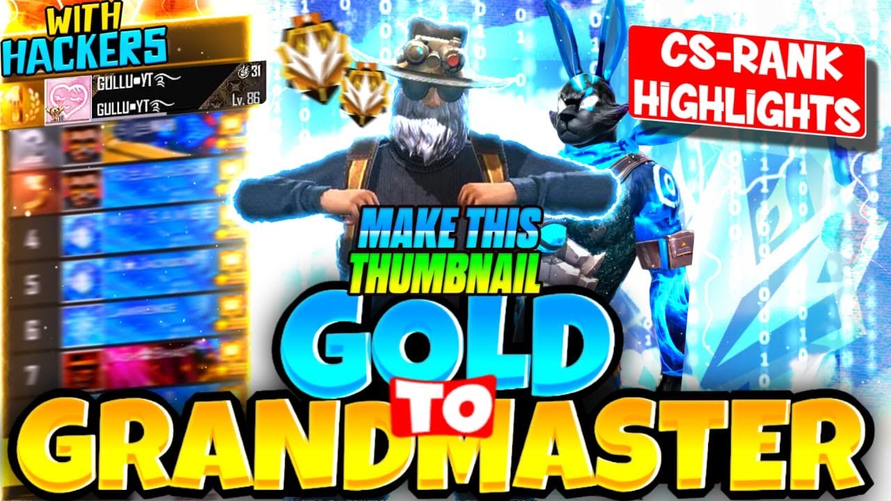 How To Make Rank Push Thumbnail Of Free Fire YouTube How To Make Rank Push Thumbnail Of Free Fire YouTube