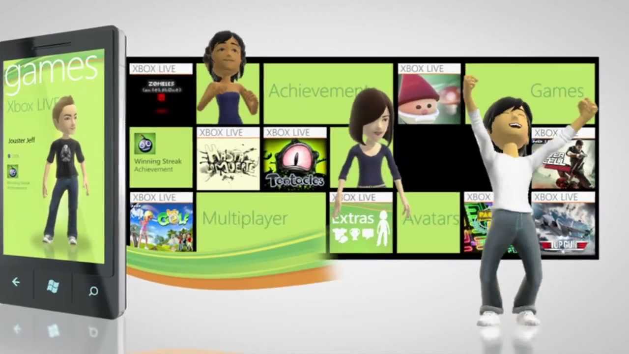 E3 2011 Xbox Live Windows Phone games montage - YouTube