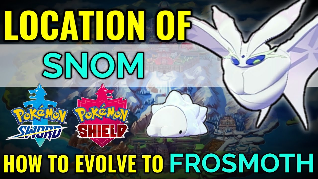 Where to catch Snom and How to evolve Snom to Frosmoth! - YouTube