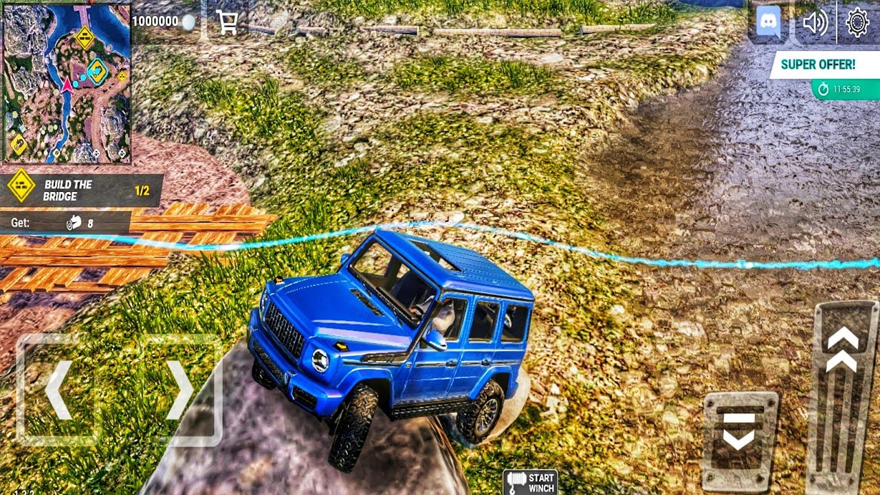 Offroad Adventure Jeep 4x4 Action | Mountain Climb and River Cross ...