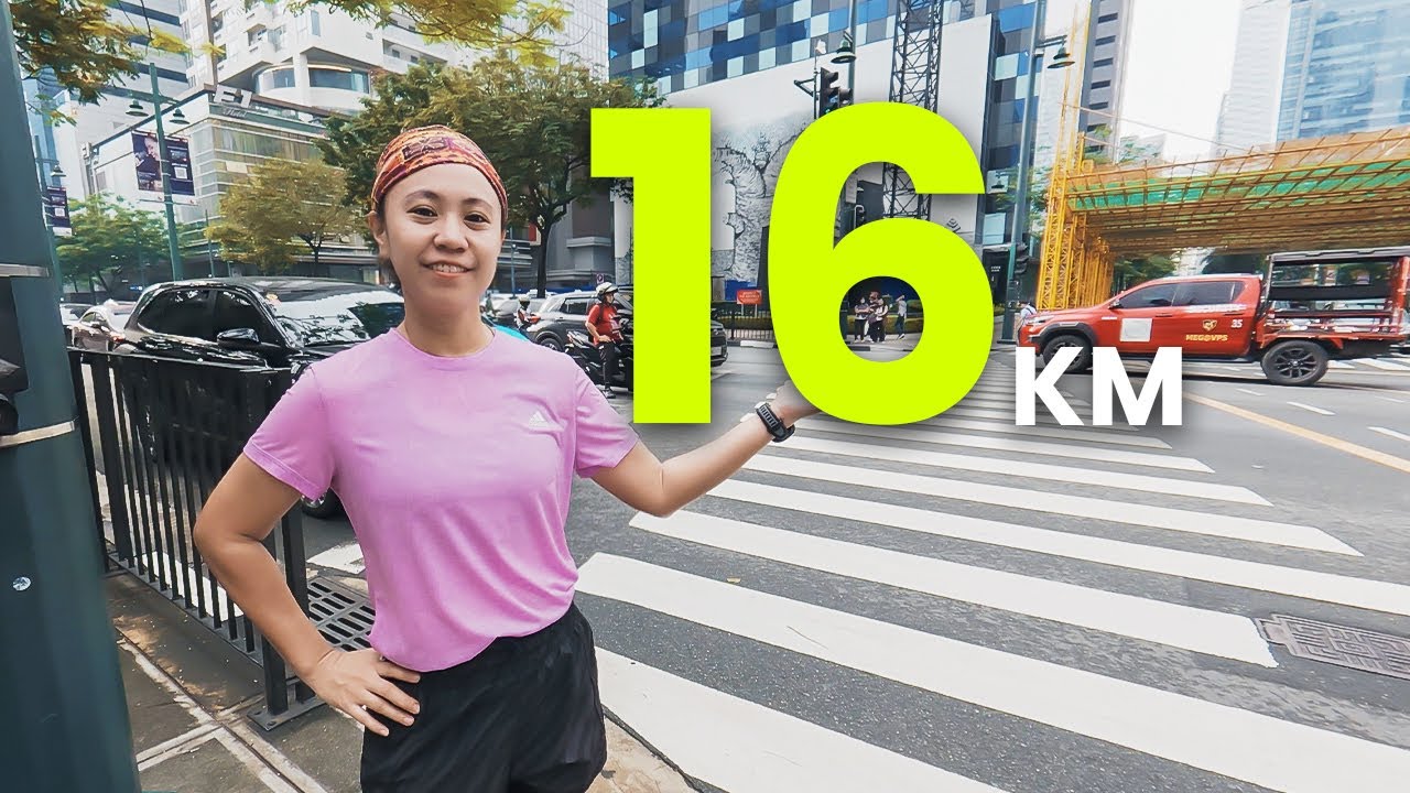 RUN WITH ME: 16KM Morning Run - YouTube