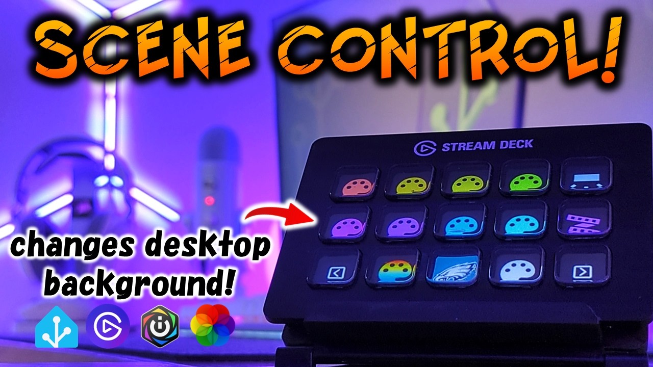 ULTIMATE Smart Home SCENE CONTROL (ft. Elgato Stream Deck) - YouTube