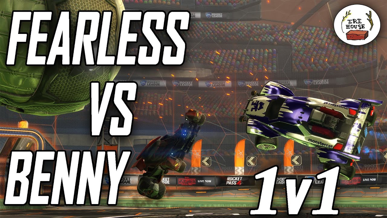 FEARLESS VS BENNY 1v1 SHOWMATCH ROCKET LEAGUE - YouTube
