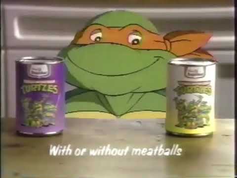 Teenage Mutant Ninja Turtles Pasta & Nintendo Video Game Commercial ...