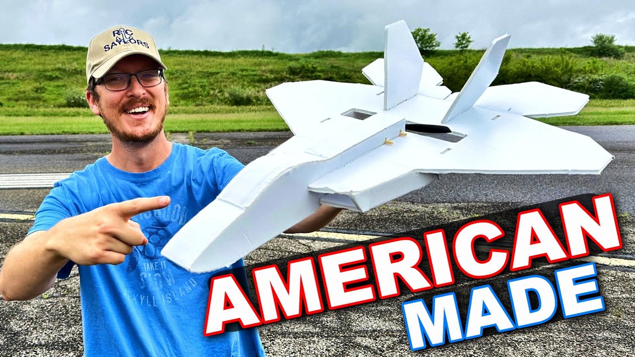 F-22 Micro RC Jet Warbird - Proudly Made in USA!!! - YouTube