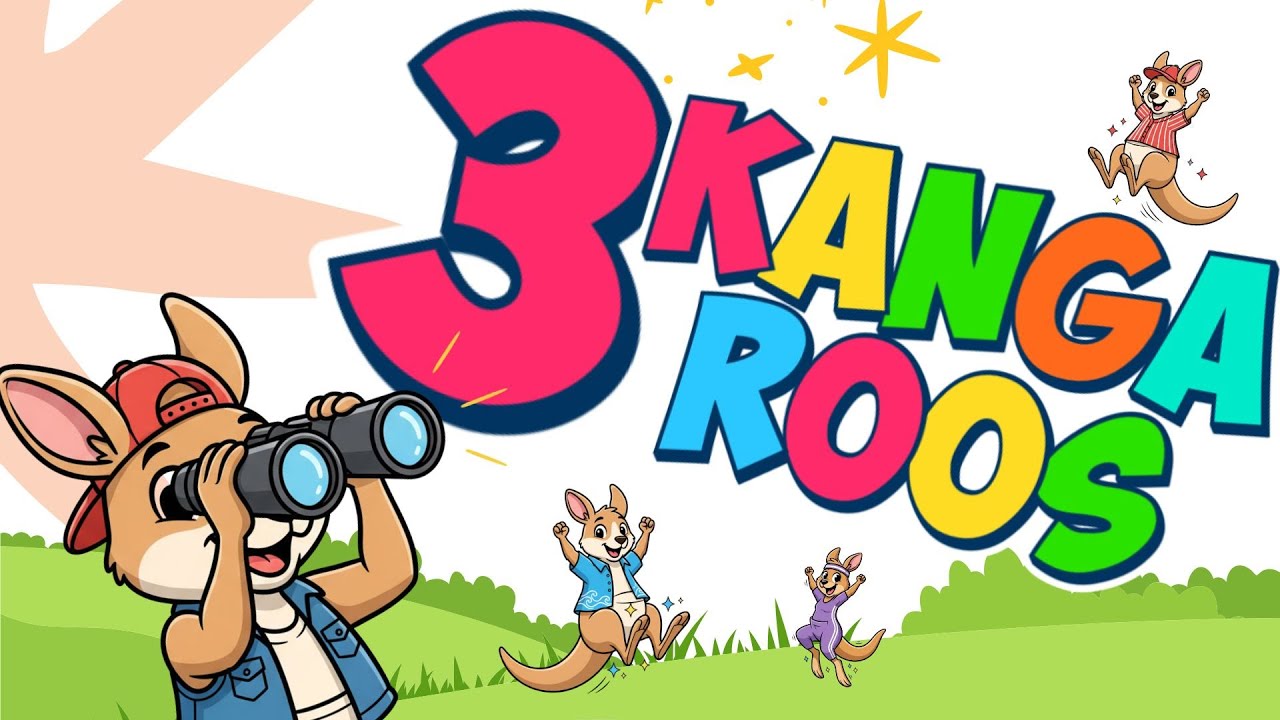🦘 1 - 2 - 3 KANGAROOS 🎉 Dance Kids Song | SUPER BOUNCE Movement Toddler ...