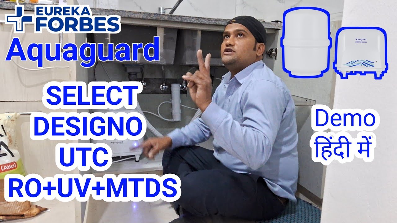 Aquaguard Select Designo UTC RO+UV+MTDS Water Purifier Review | Ro Interview | Ro Insllation New ...