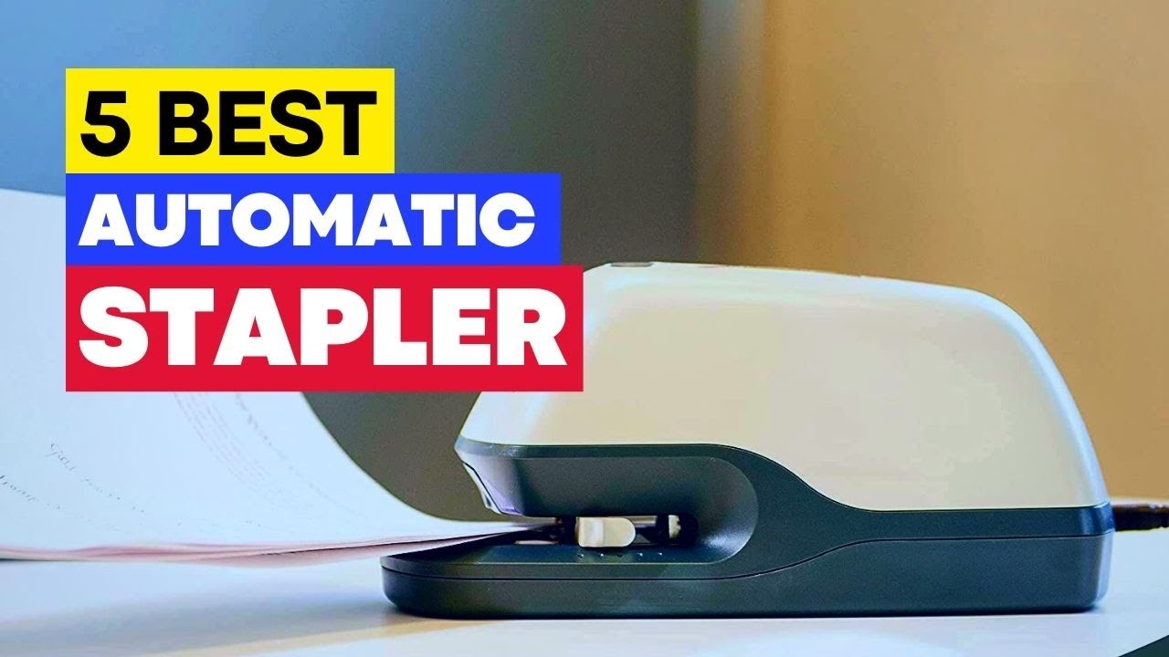 Top 5 Best Portable Automatic Electric Stapler - YouTube