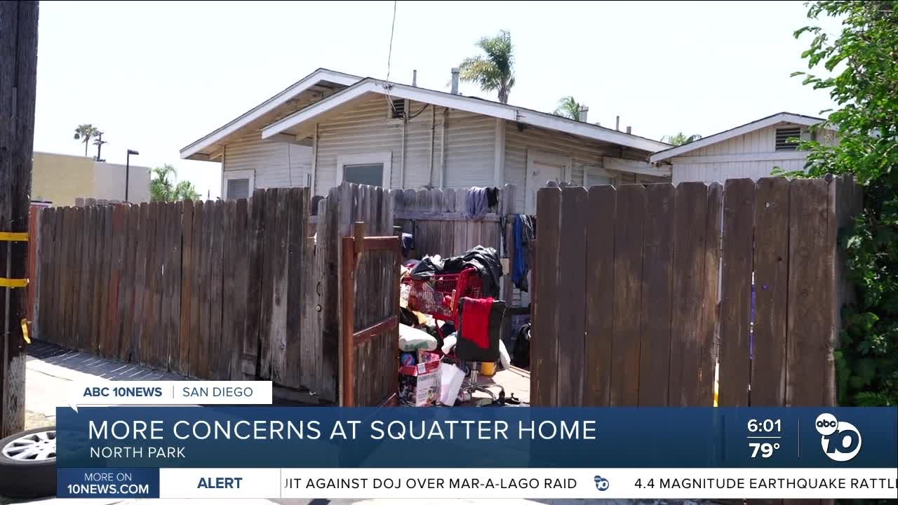 More concerns at squatter home - YouTube