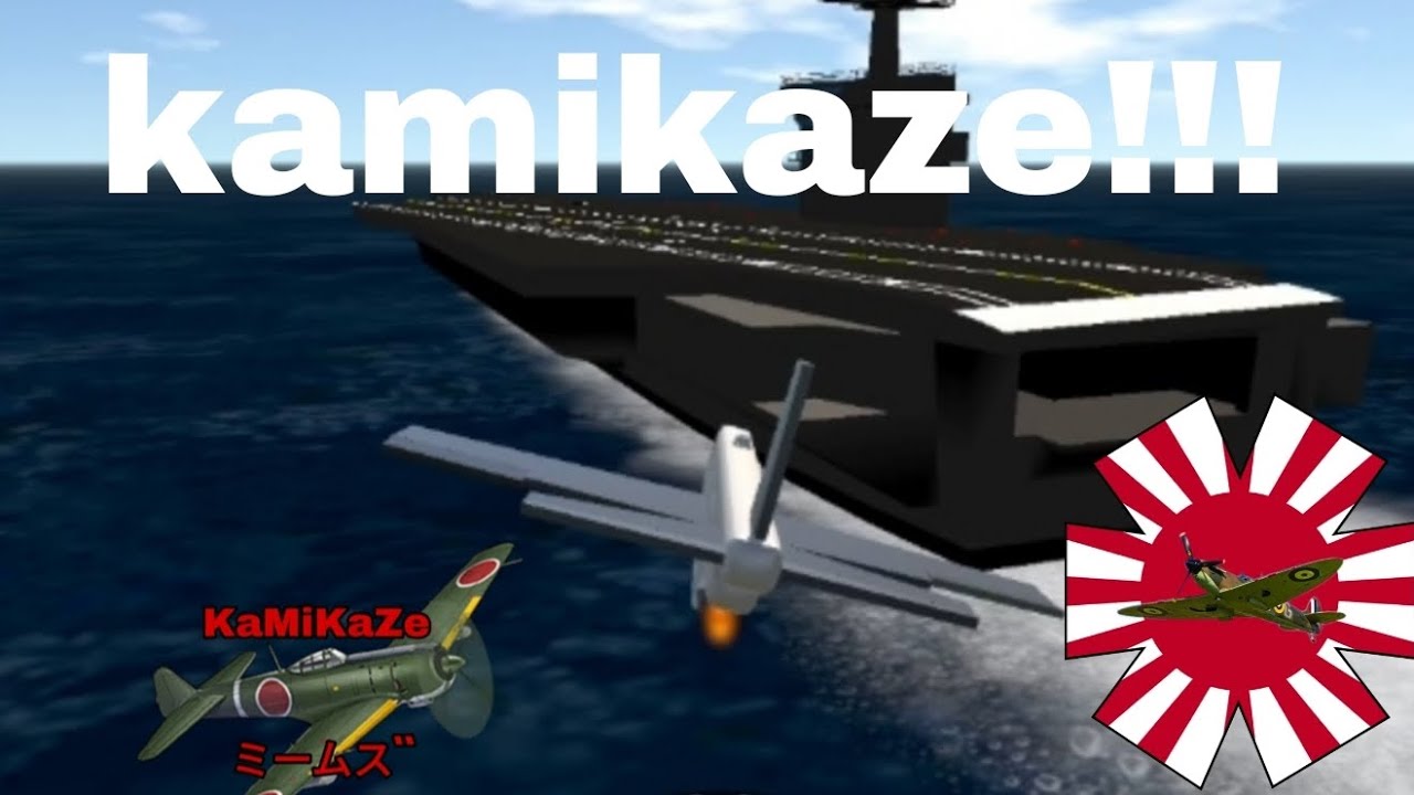 simpleplanes kamikaze plane - YouTube