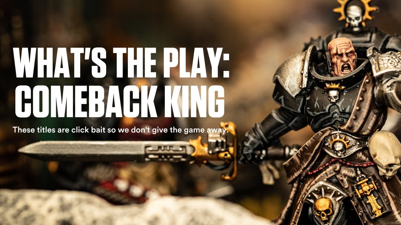 What's The Play: Comeback King - YouTube