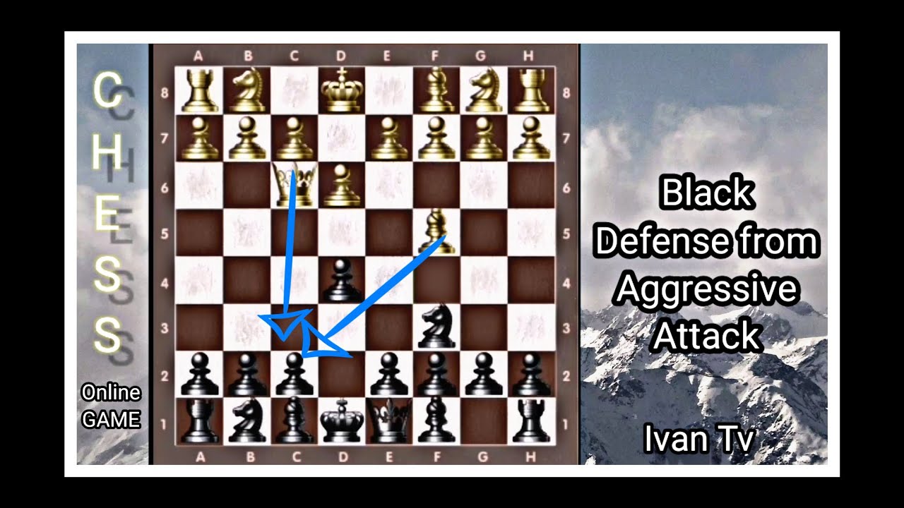 DEFENSE FROM AGGRESIVE ATTACK || CHESS ONLINE GAMES | Dr. Rapid - YouTube