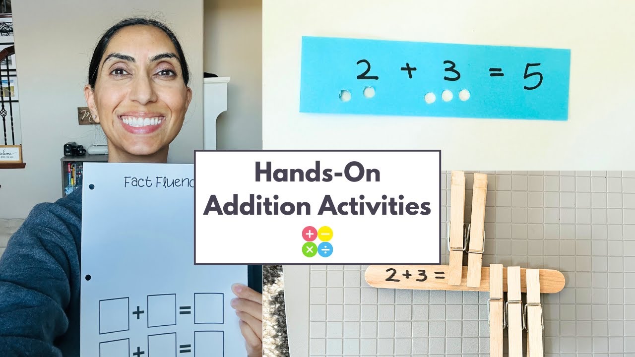 5 Addition Activities | Hands-on Math - YouTube