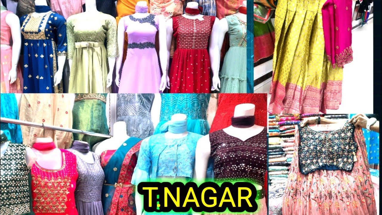 T.NAGAR Festival🎉 partywear Lehenga Sharara🤩 offsaree collections # ...