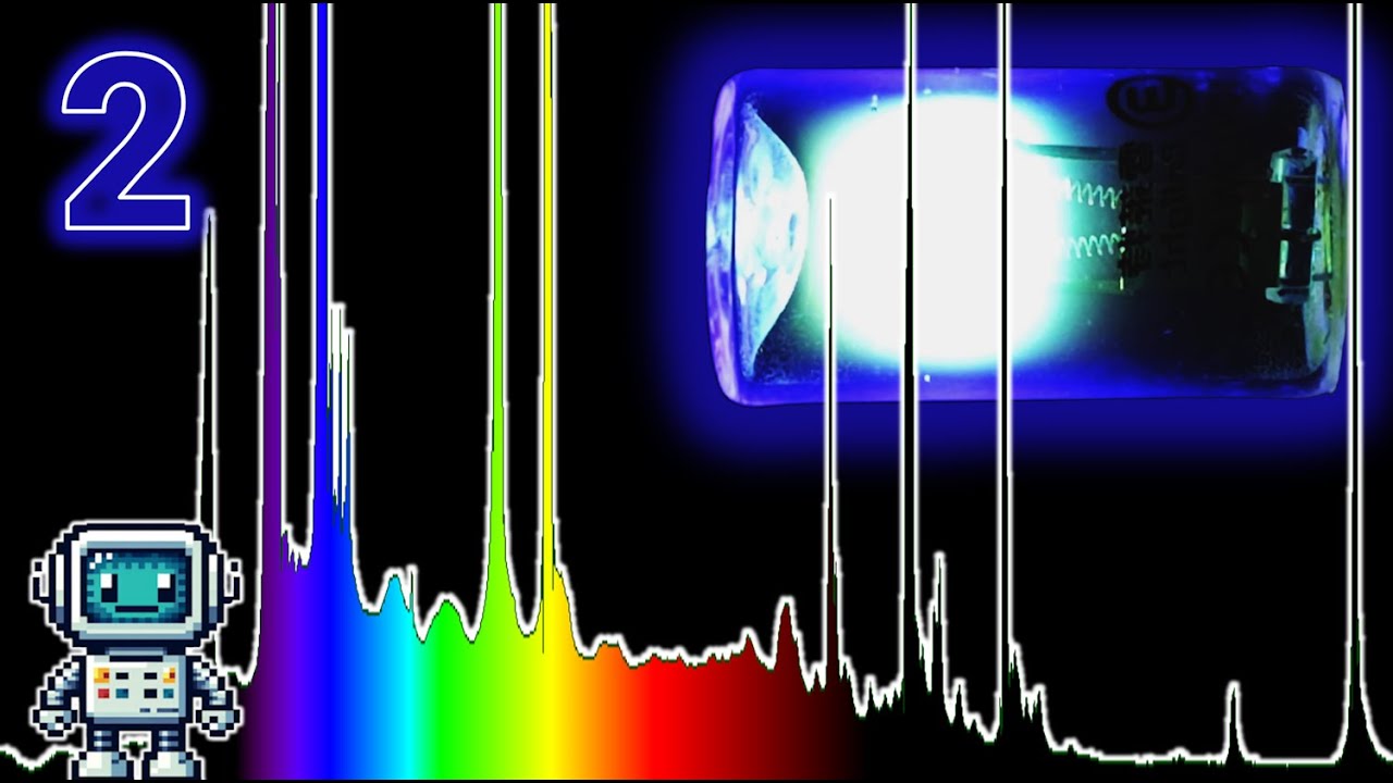 It's a dirt-cheap Spectrometer, but pretty decent [Pt 2] - YouTube