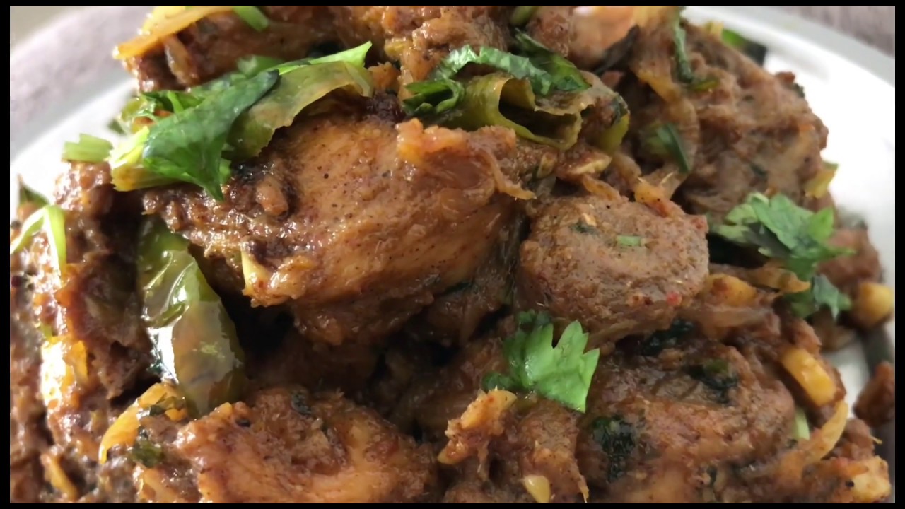 Dry Roast Country Chicken # speciality recipe must watch - YouTube