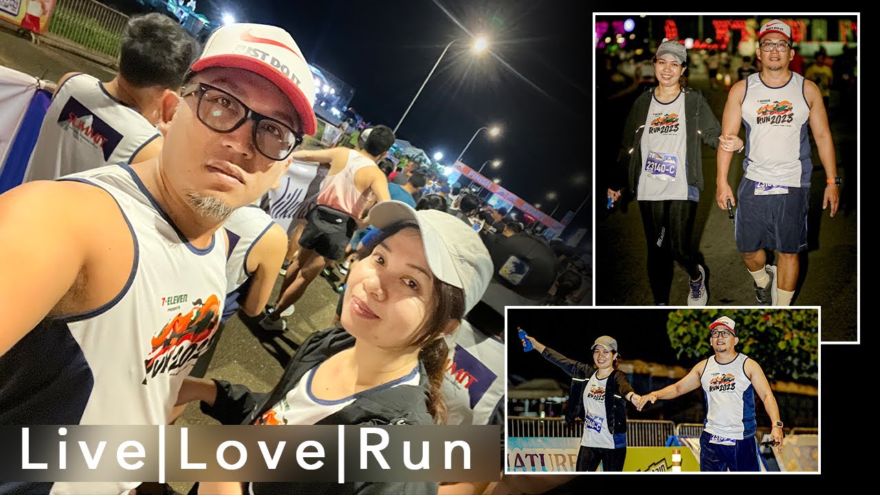 711 Run 2023 | My wife and I on a run! - YouTube
