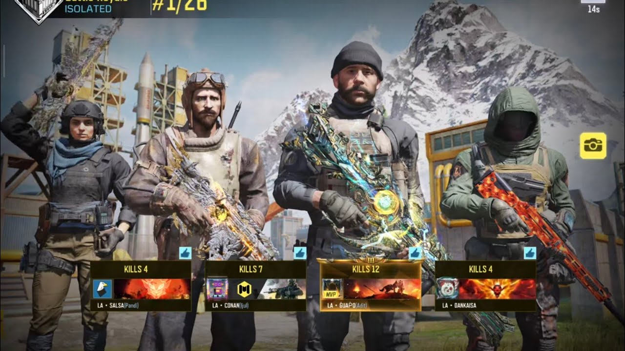 20250317, 4:18 PM, CODM BR Isolated Squad TPP @LORDASSASINclan - YouTube