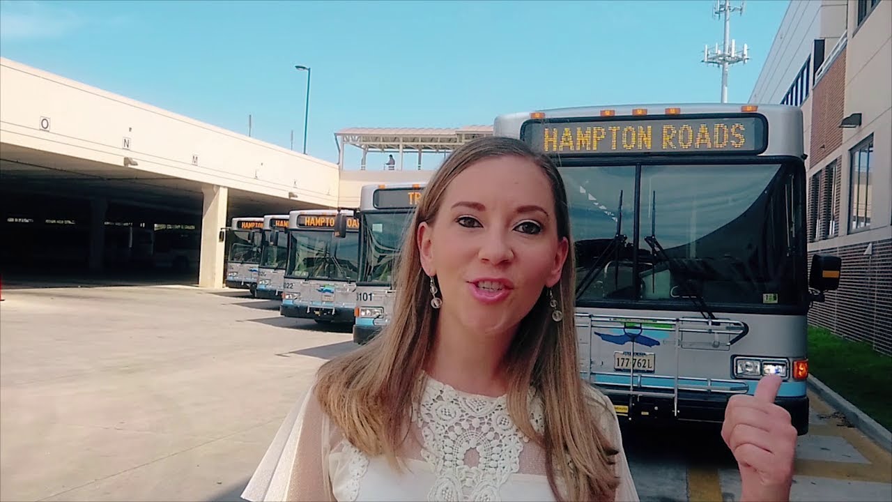 New Buses at Hampton Roads Transit - YouTube
