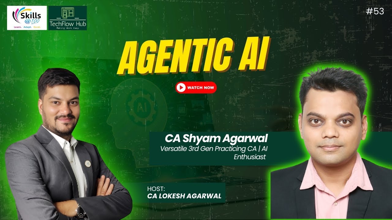 Agentic Ai || Learn Agentic AI || N8N || Skills@100 - YouTube