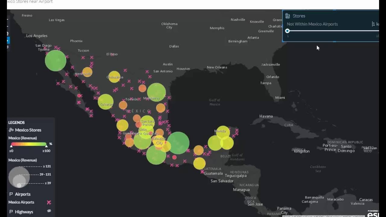 Distance Slider: SAP BusinessObjects Cloud Location Analytics - YouTube
