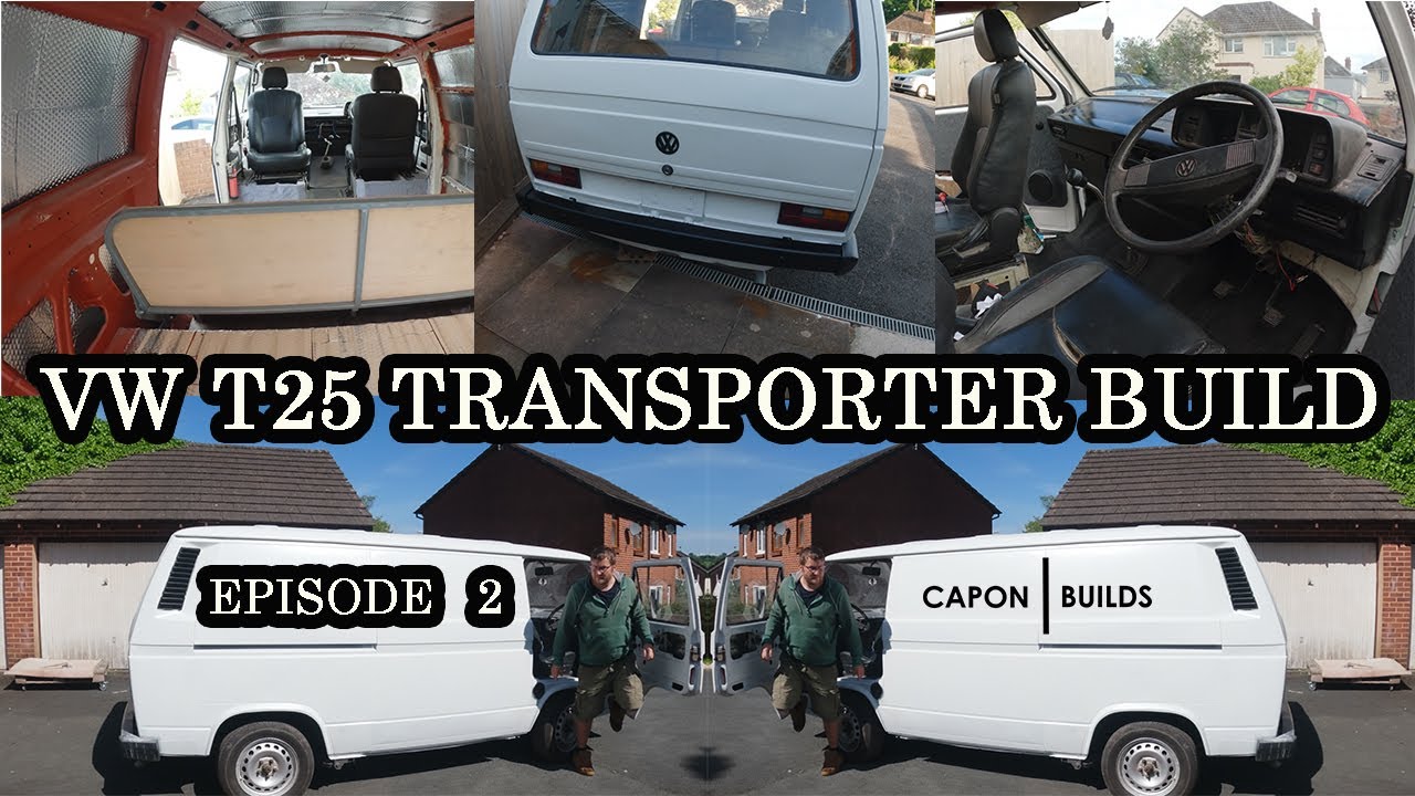 VW T25-T3 Transporter Build Episode 2 - YouTube