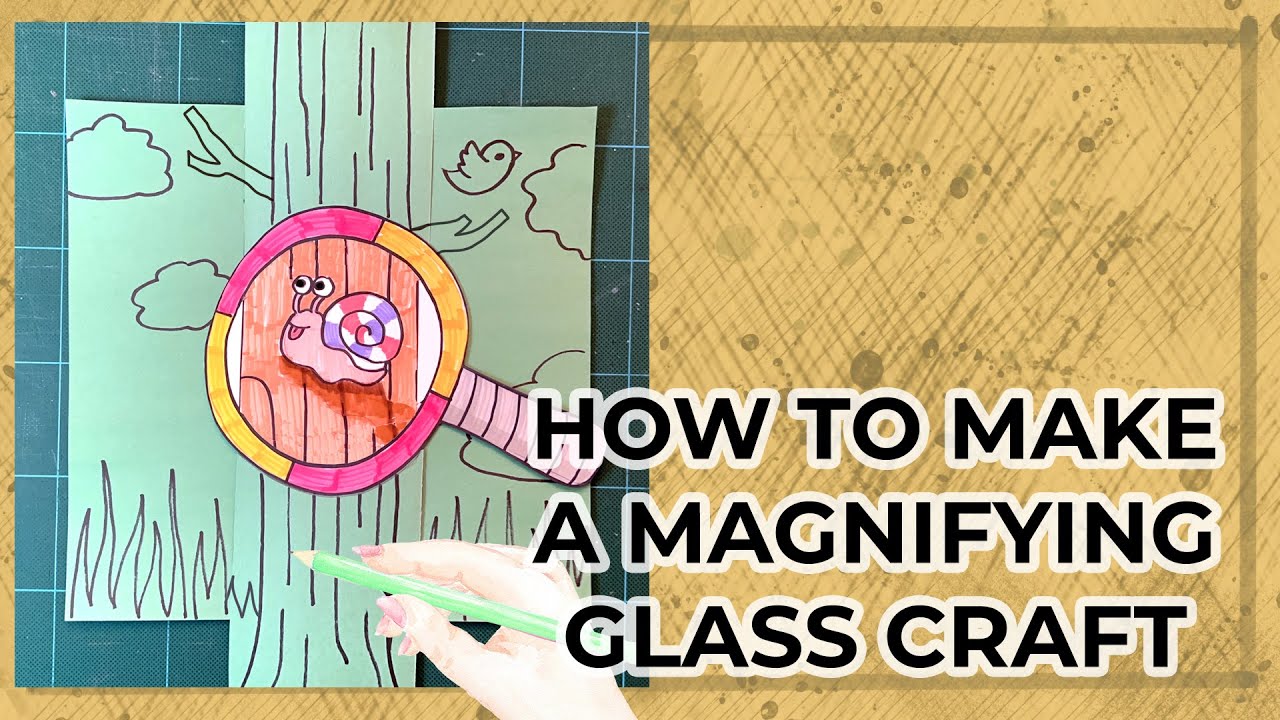 Magnifying Glass DIY Craft for Kid Investigator - YouTube