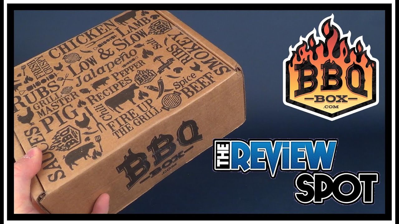 Subscription Spot | The BBQ Box December 2017 UNBOXING! - YouTube