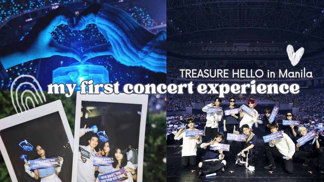 🐥 my first concert experience : TREASURE HELLO in Manila - YouTube