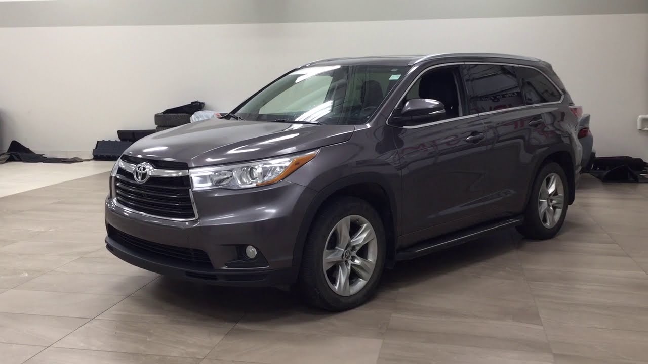 2016 Toyota Highlander Limited Review - YouTube