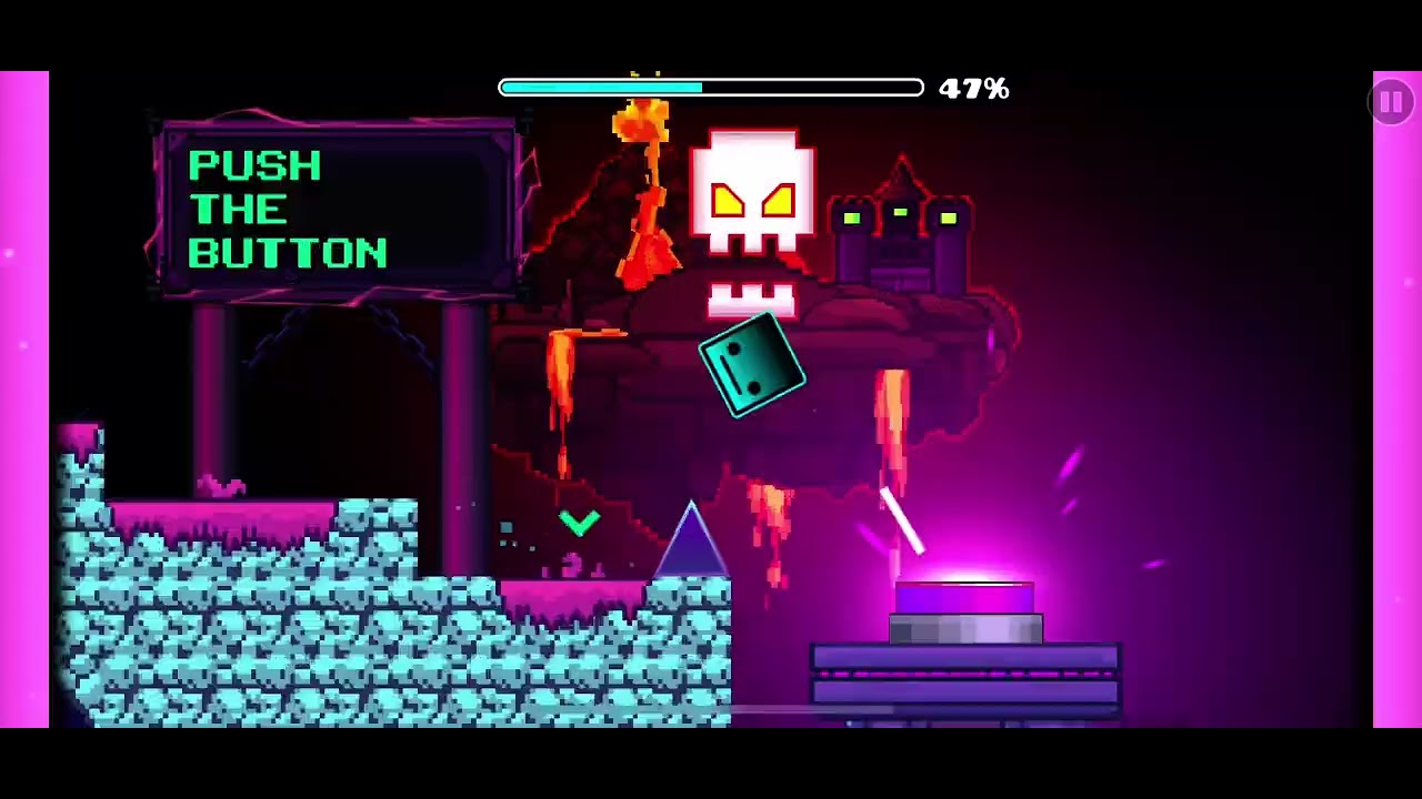 Geometry Dash | Button Masher 100% (Easy Demon) (Mobile) - YouTube