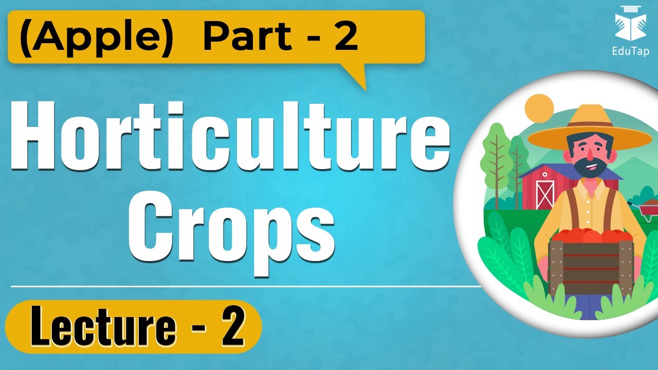 Everyday at 5 Series - Lecture 2 - Horticulture Crops (Apple) Part 2 ...