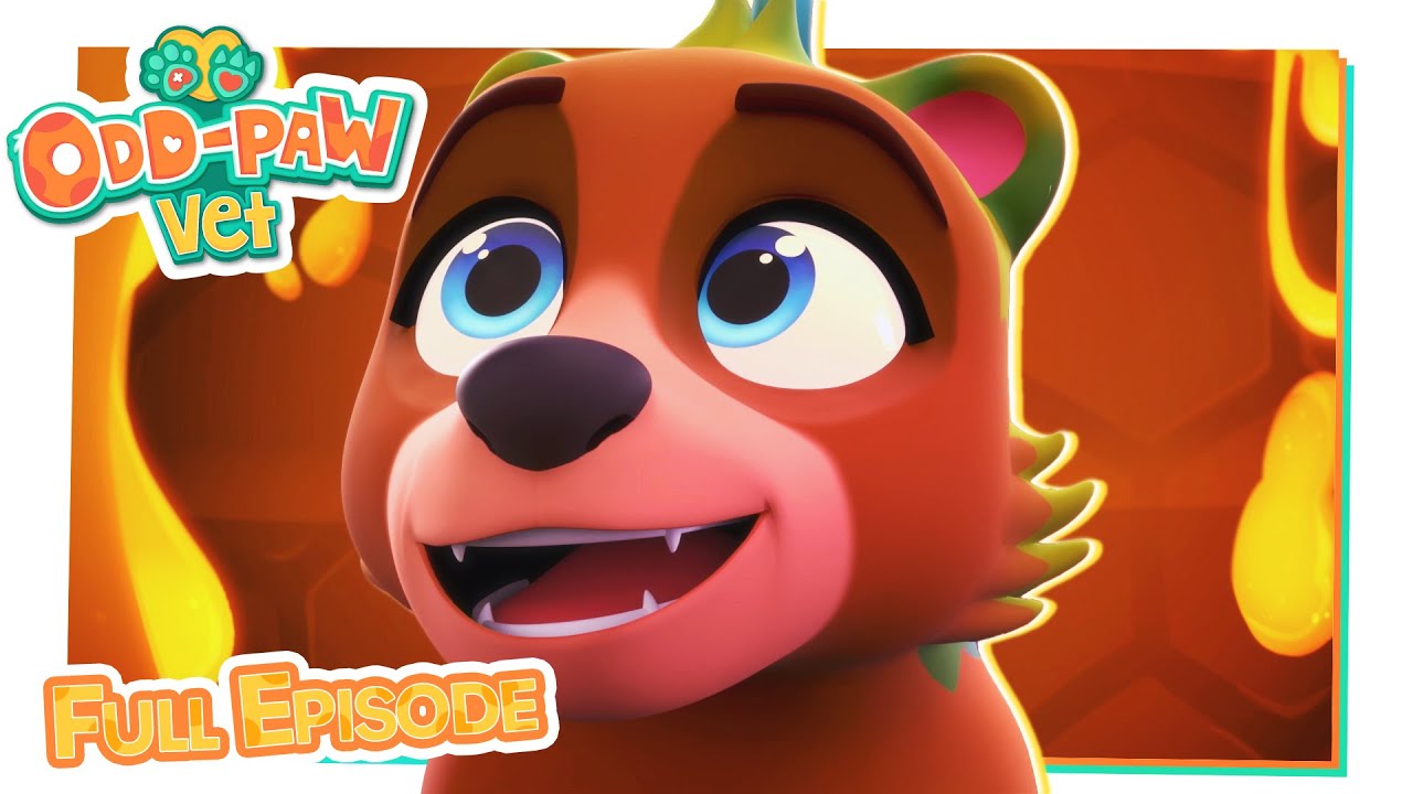 Meet The Odd-Paws 🐻🦜️ Barrot 🐻🦜️ Odd-Paw Vet 🐾 Animal Doctor Cartoons ...