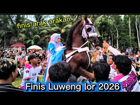 Finis arak arakan Luweng lor 2026 anak anak naik Kuda jingkrak Purworejo 