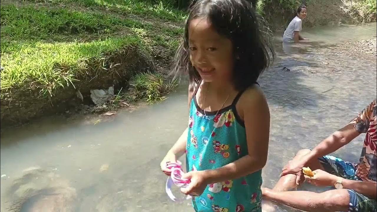 Buhay Probinsya mga Ka_Alwan- Naligo at kumain kami sa ILOG🤩🤩🤩 - YouTube