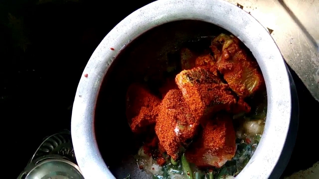 Fish Curry recipe in Telugu | Catla Fish - YouTube