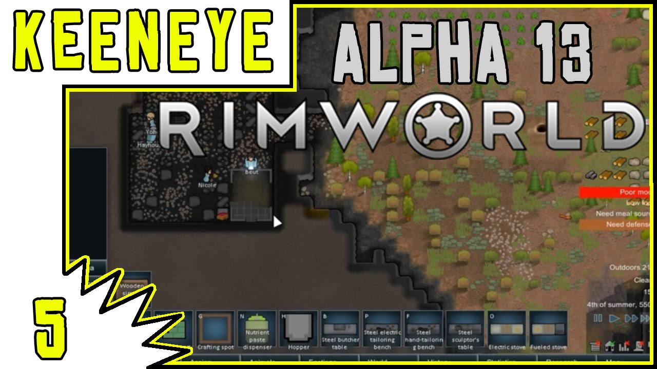 Let's Play Rimworld Alpha 13 Gameplay - Episode 5 - Increased Power ...