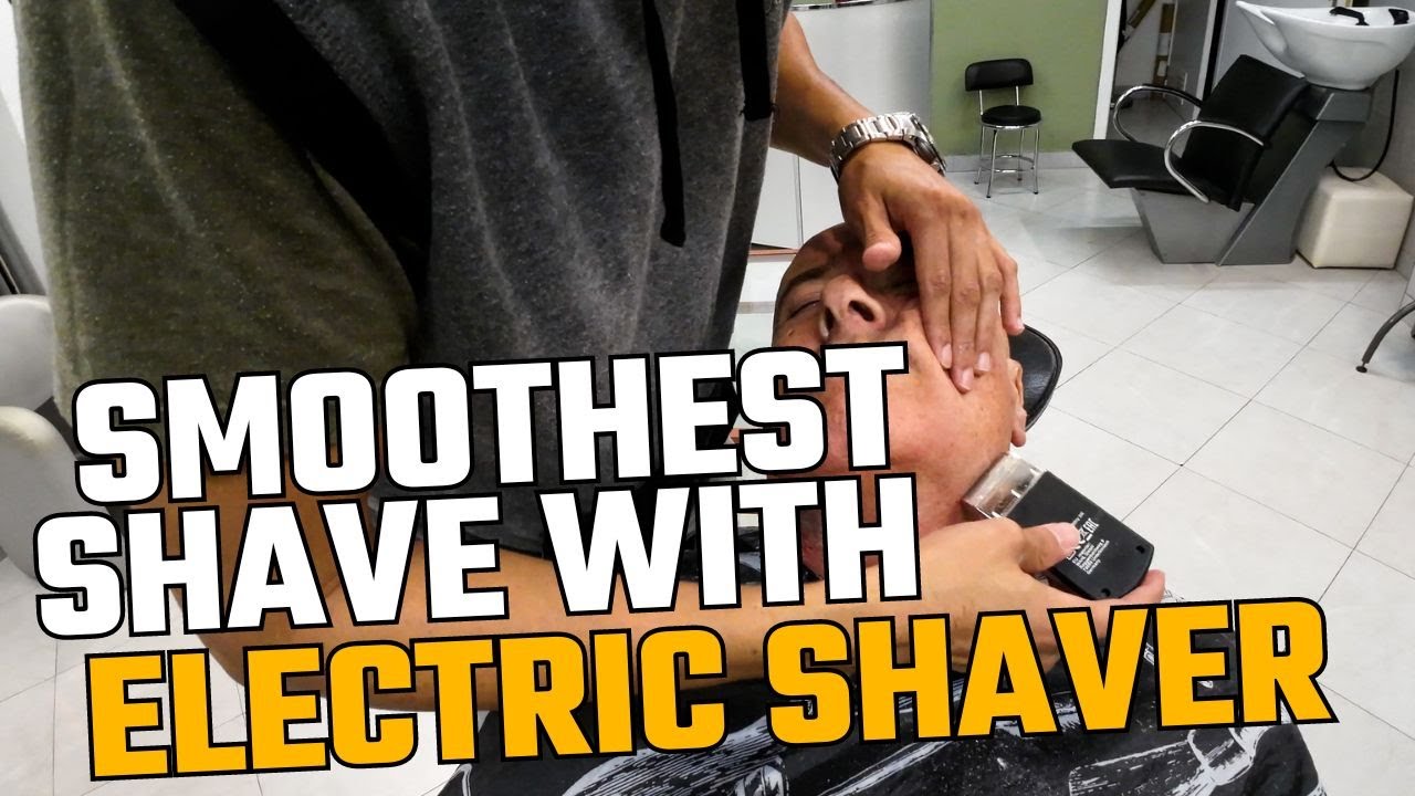 Smoothest shave: ultimate relaxation ASMR - YouTube